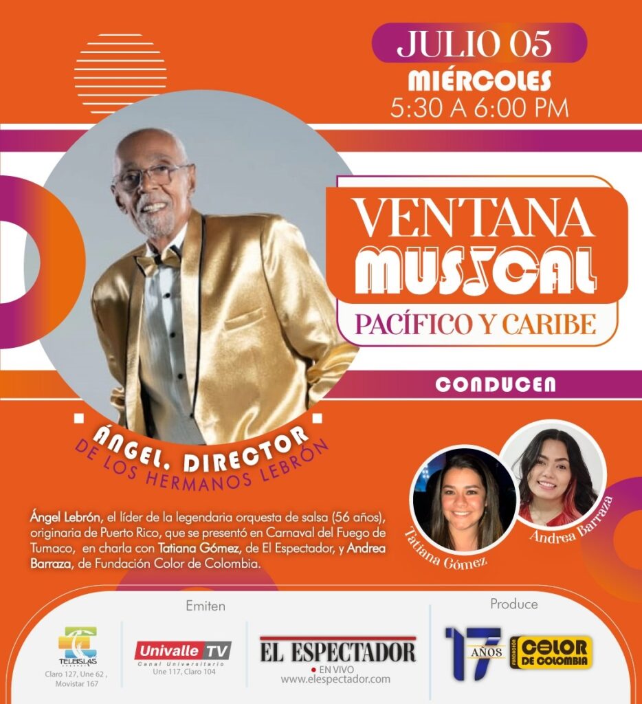 Los Hermanos Lebrón en «Ventana musical Pacífico y Caribe» en vivo por ...