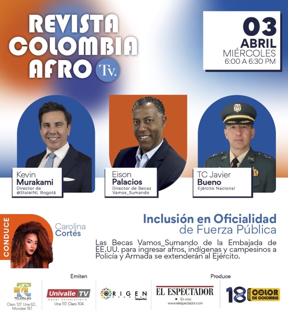 «Inclusión en Oficialidad de Fuerza Pública» en Revista Colombia Afro ...